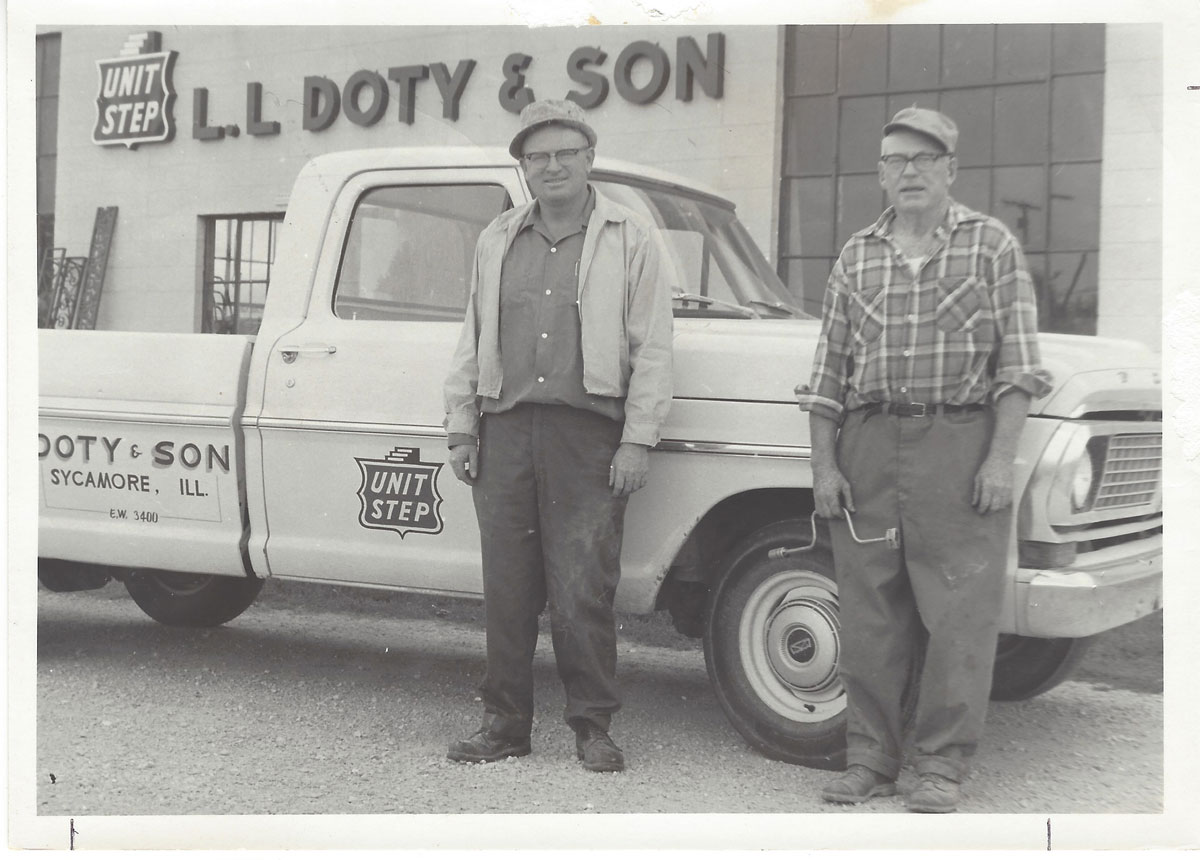 Doty & Sons Concrete Products 1971 and 2016 - Doty & Sons Concrete