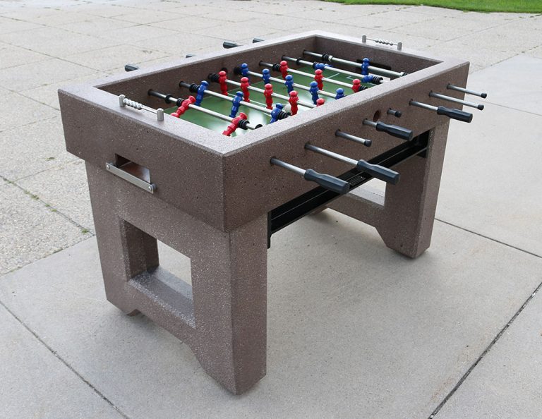 Concrete Foosball Table - Doty & Sons Concrete